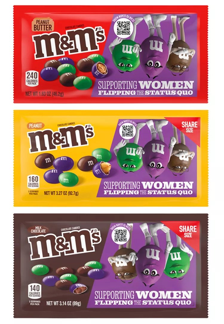M&M launches limited edition packs with all-female characters – Amwal Al Ghad
