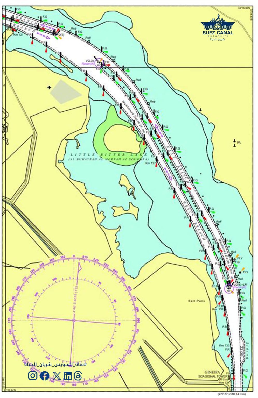 Egypt unveils new Suez Canal navigation charts for expanded route ...